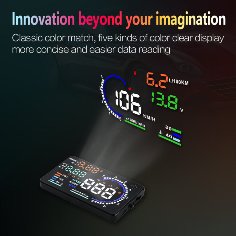 M3 Auto OBD2 Head Up Display Car Electronics HUD Projector Display ...